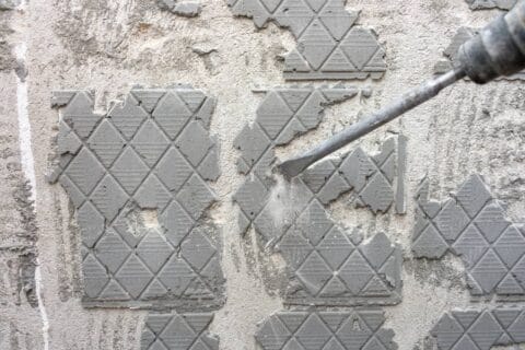 How To Remove Tile Adhesive | Maid2Match