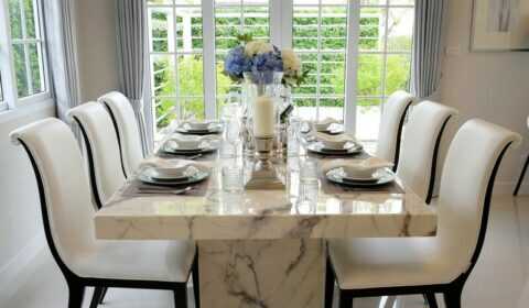 Round vs. Rectangular Dining Table | Maid2Match