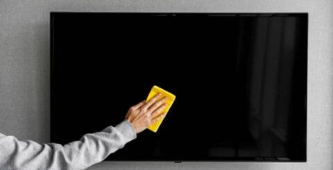 How To Clean A TV Screen | Maid2Match